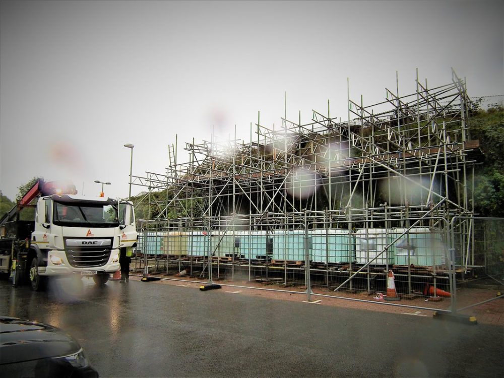 Beam Work – Abbey Scaffold